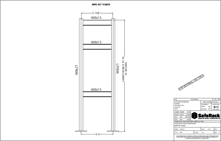 2-Tier Pipe Rack - ErectaRack
